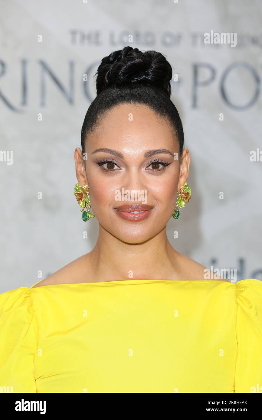 Cynthia Addai-Robbinson attends the World premiere of "The Lord Of The ...