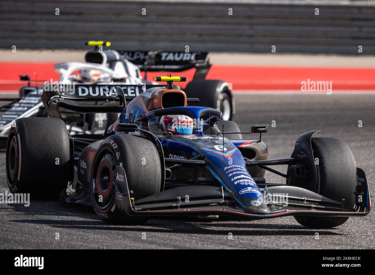 Oct 23, 2022.. Nicholas Latifi #6 for the Scuderia Ferrari Racing team ...