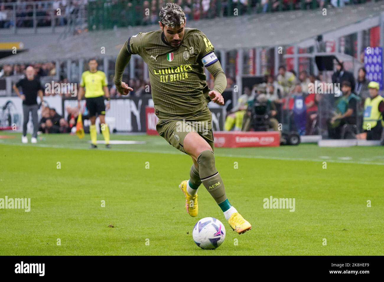 Theo Hernandez (AC Milan) during the italian soccer Serie A match AC ...
