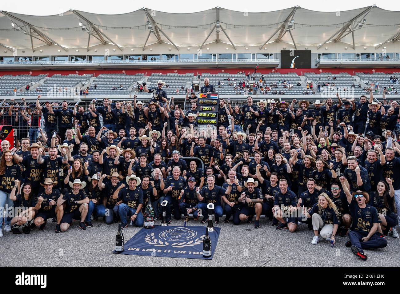 Austin, Texas, USA. 23 October, 2022. 2022 Constructor Champions ...