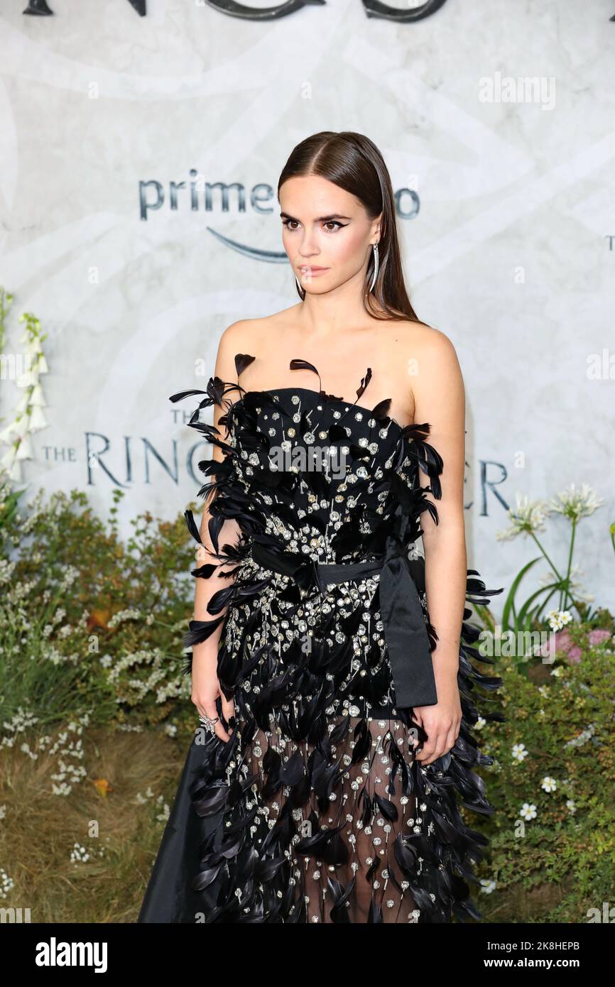 Ema Horvath attends the World premiere of "The Lord Of The Rings: The ...