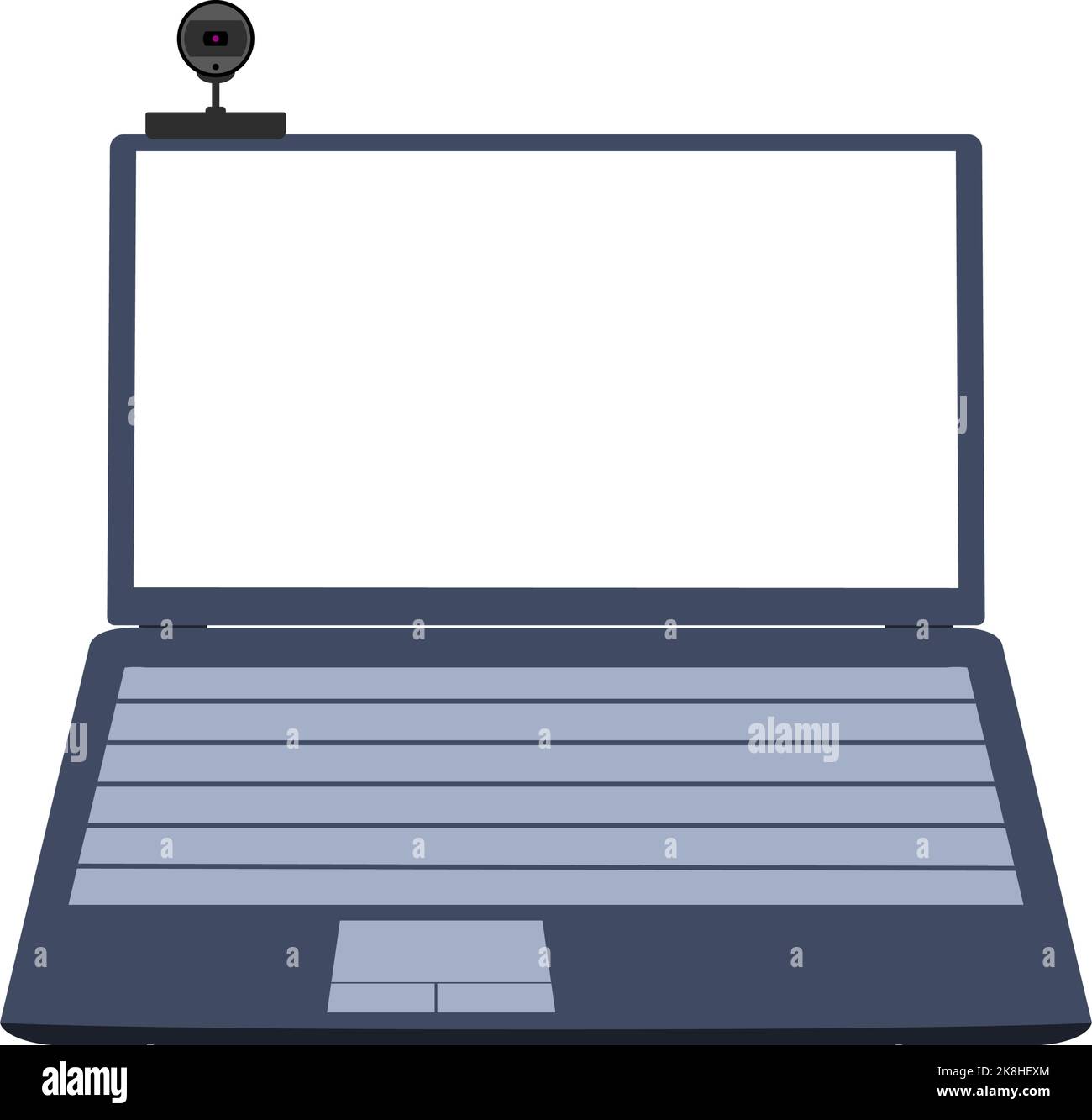 Photo frame Transparent material for laptop screen Stock Vector Image ...