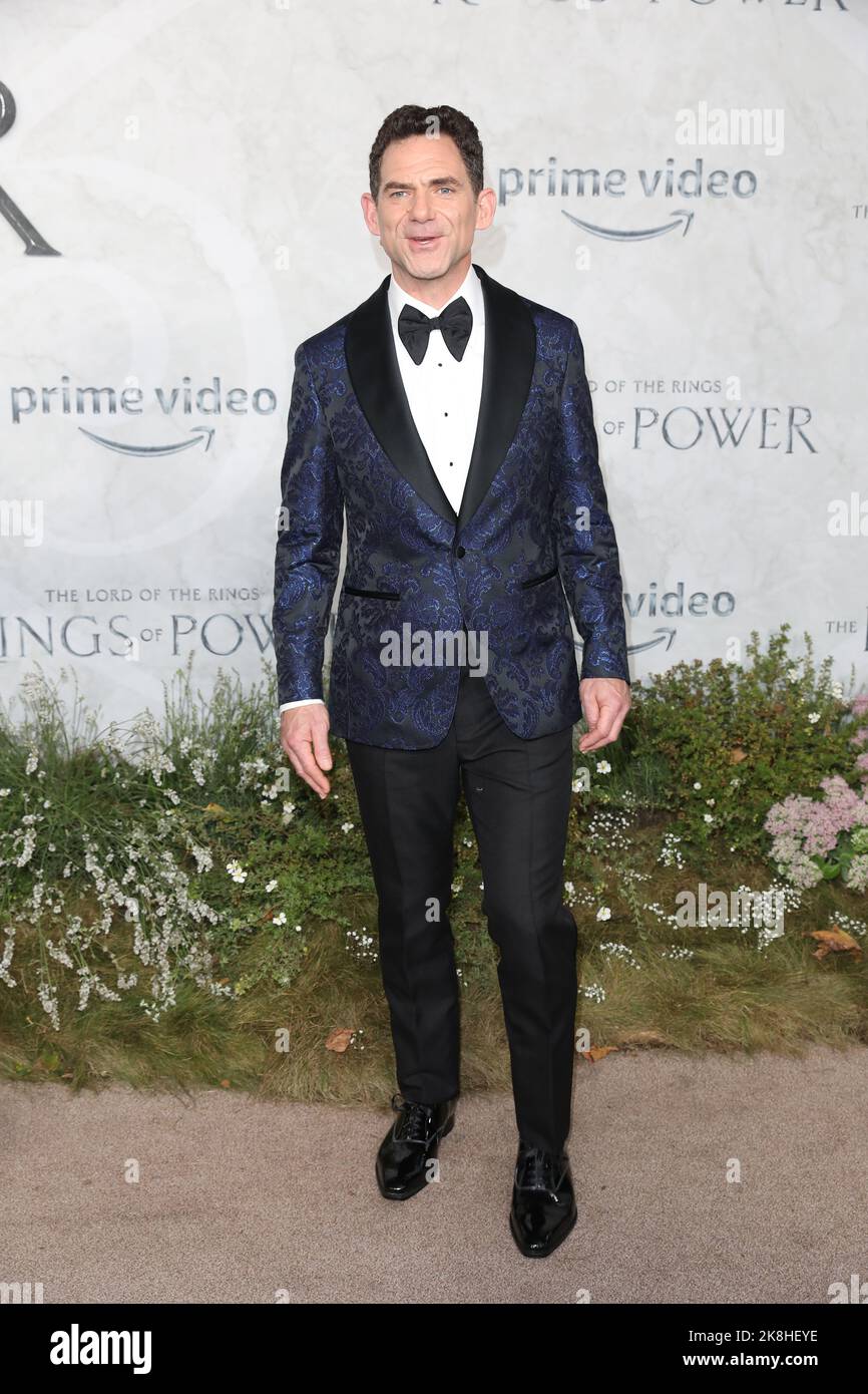 Dylan Smith attends the World premiere of "The Lord Of The Rings: The ...