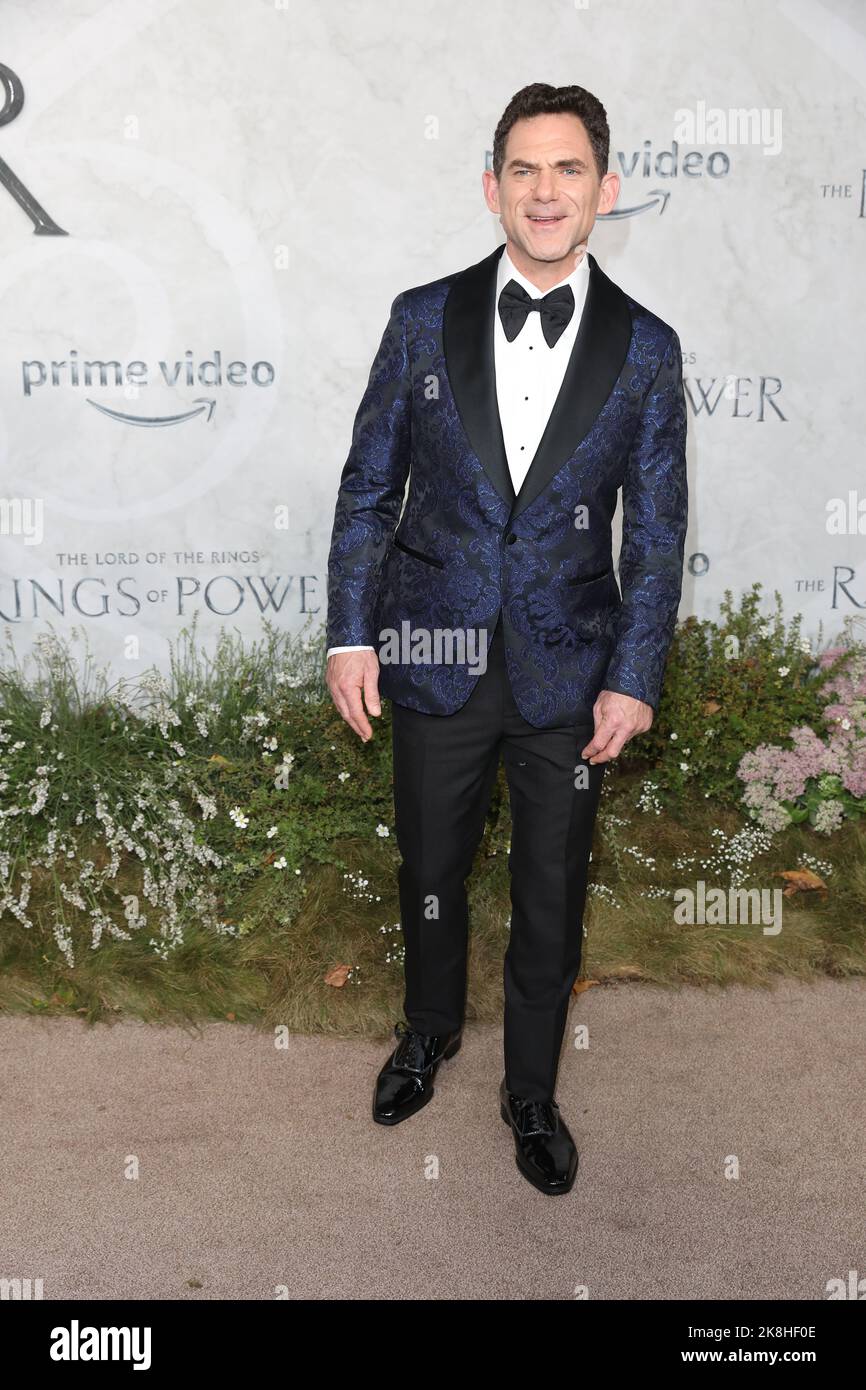 Dylan Smith attends the World premiere of "The Lord Of The Rings: The ...