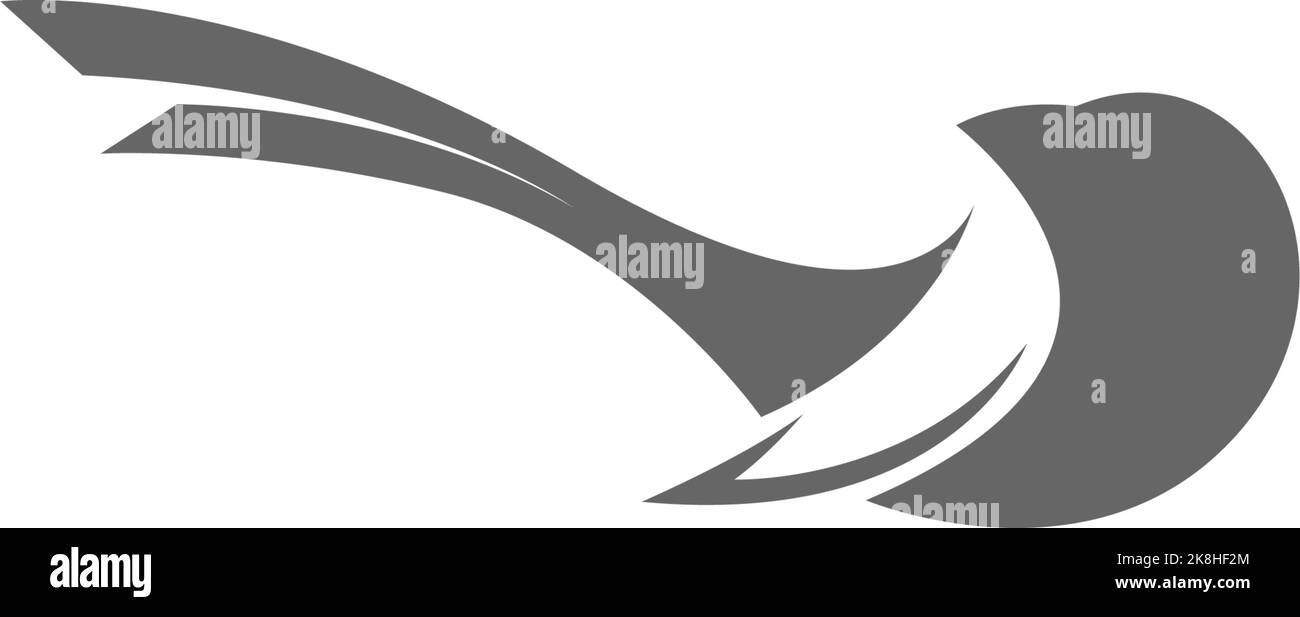 Magpie logo icon illustration design vector Stock Vector Image & Art ...