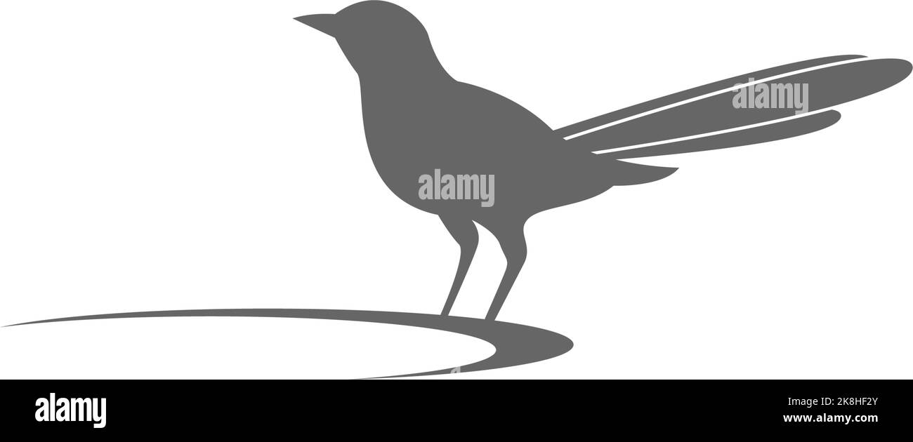 Robin magpie Stock Vector Images - Alamy