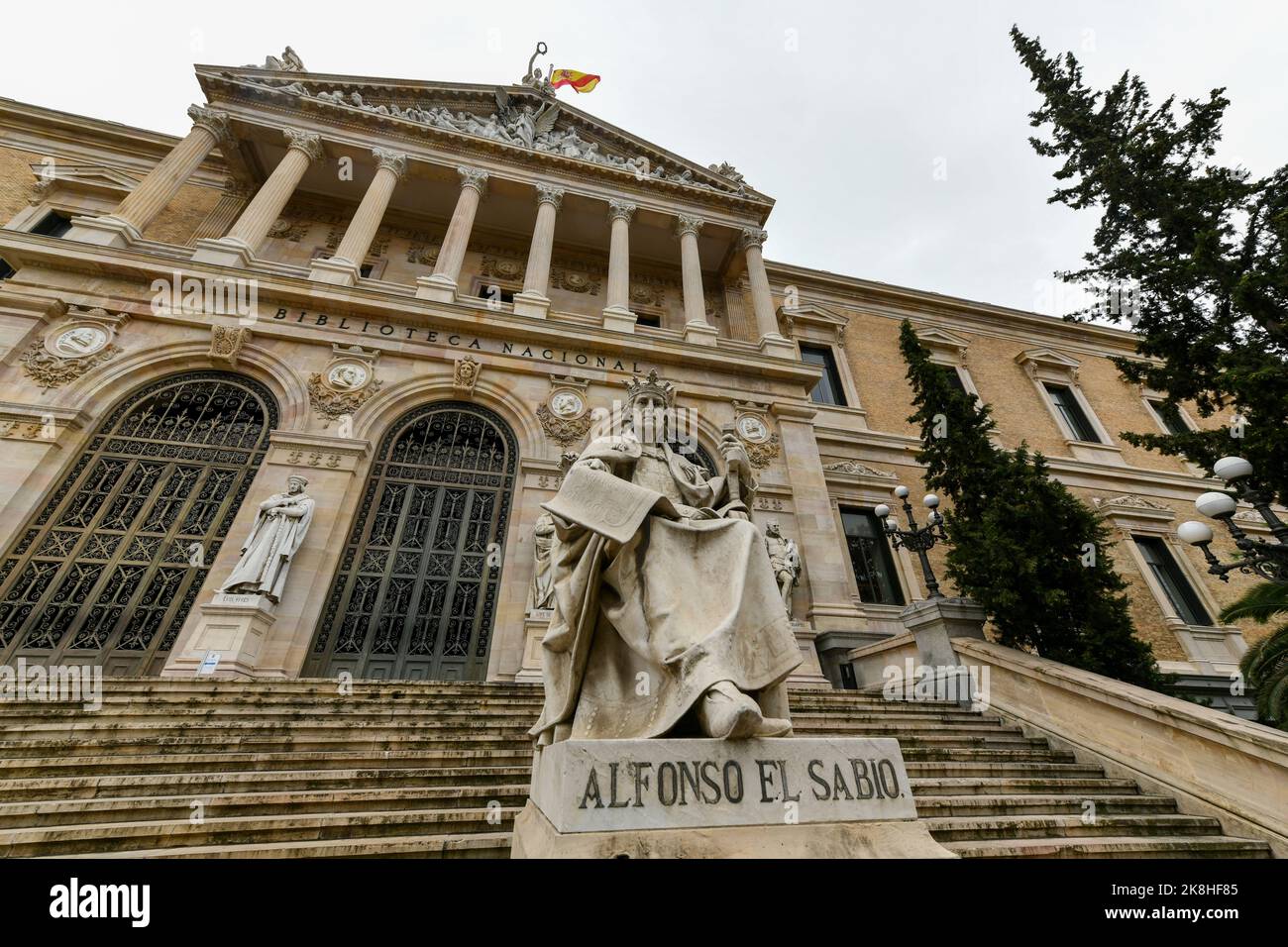 National Library of Spain (Biblioteca Nacional de Espana) is a major ...