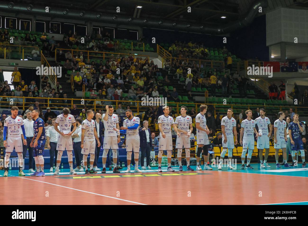 PalaPanini, Modena, Italy, October 23, 2022, Team (Valsa Group Modena ...