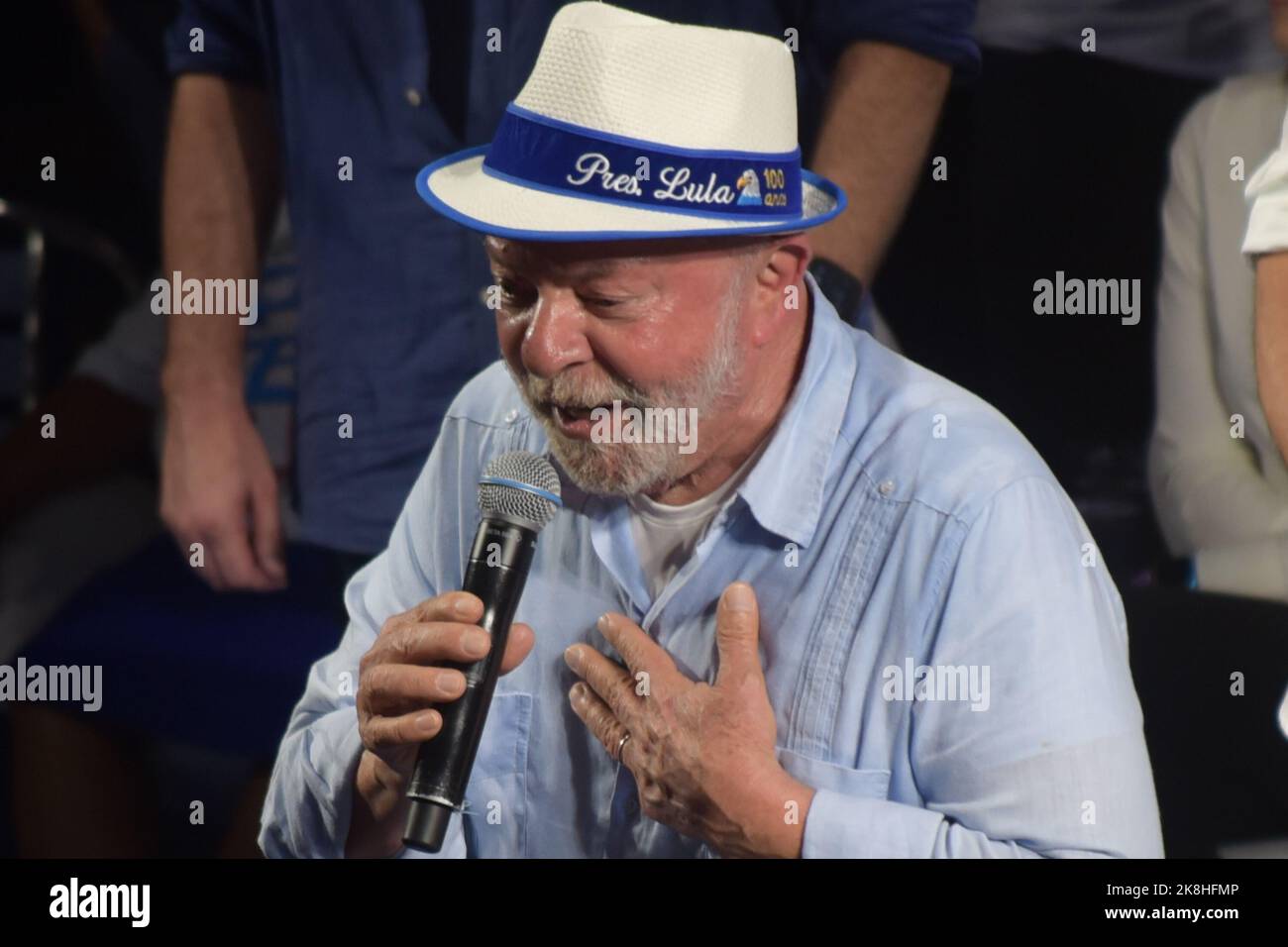 Luiz Inacio Lula Silva,known as Lula,former president of Brazil and ...