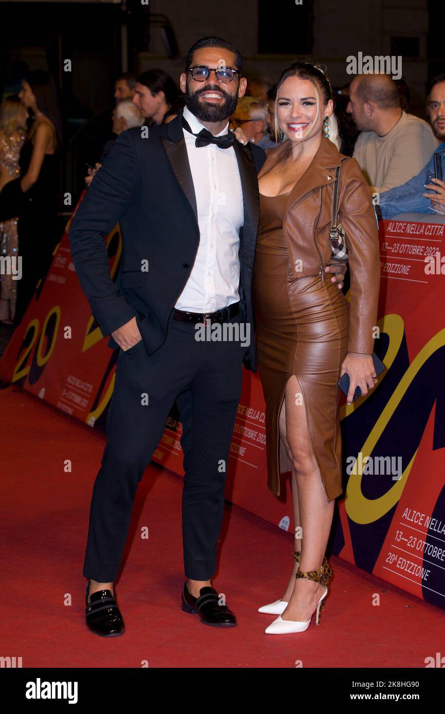 Rome, Italy. 23rd Oct, 2022. Rome Cinema Fest 2022. Rome Film Fest. Red ...