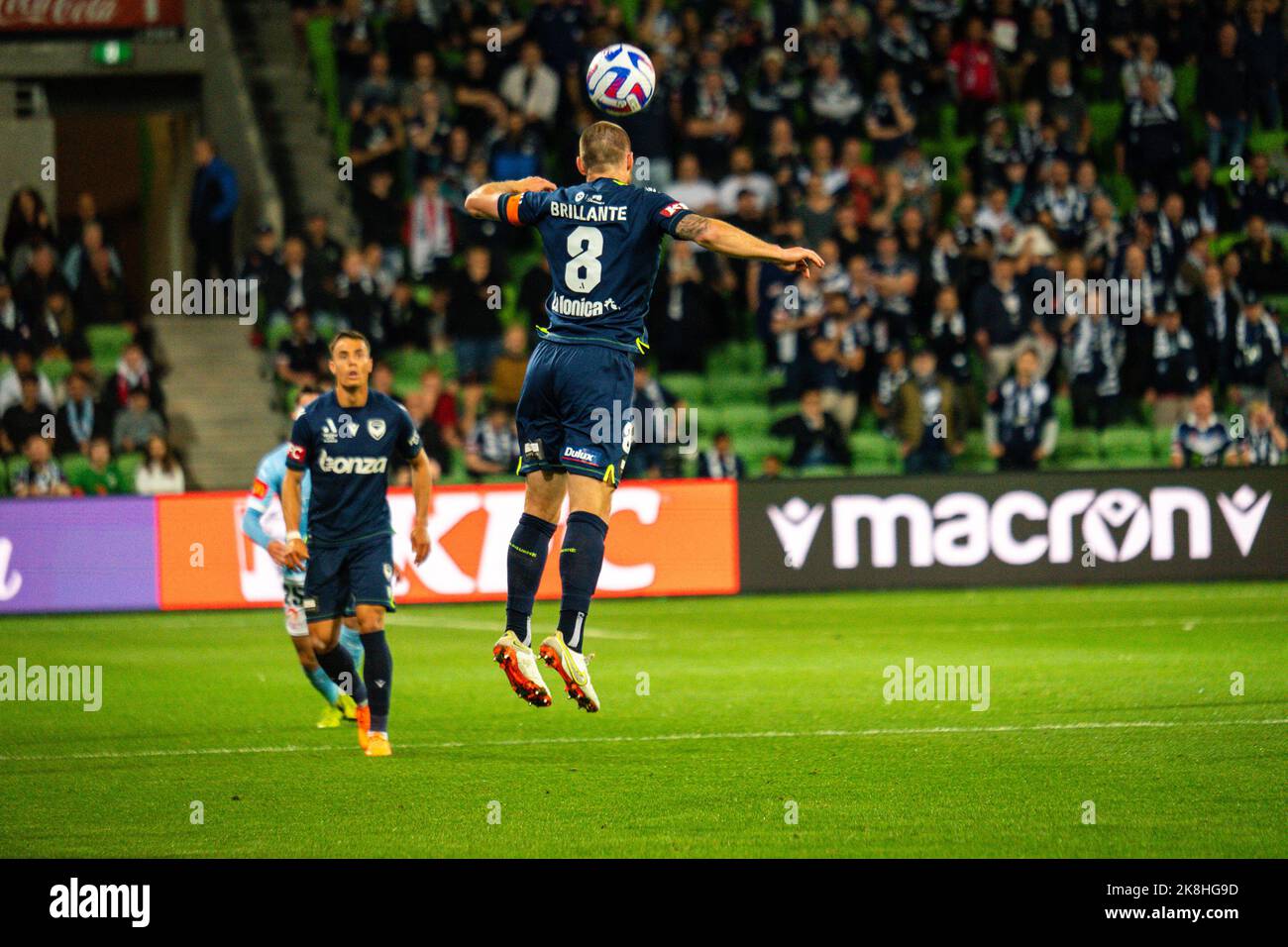 Melbourne, Australia. 22, October, 2022. Melbourne Victory Midfielder ...