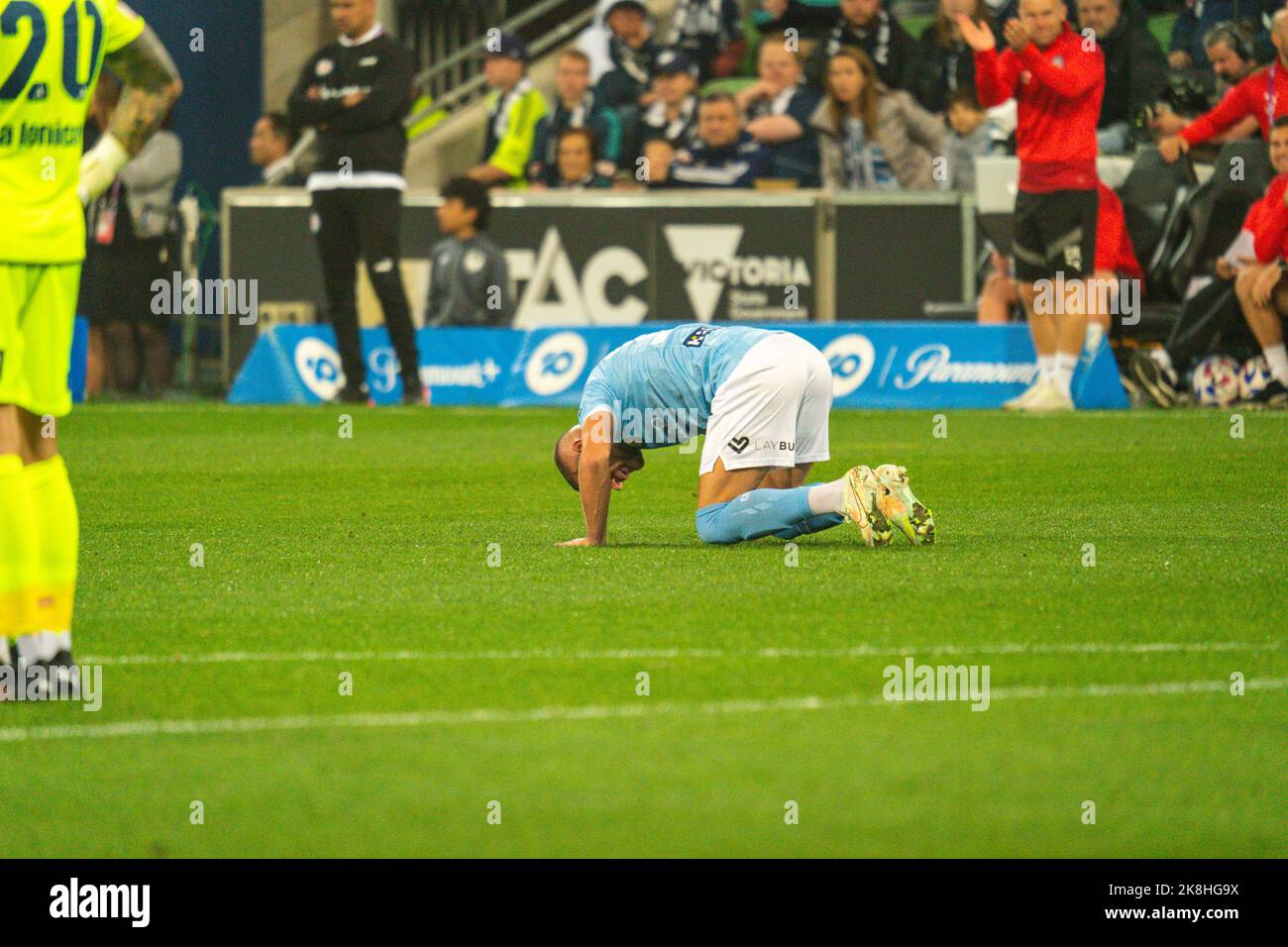 Melbourne, Australia. 22, October, 2022. Melbourne City Midfielder ...