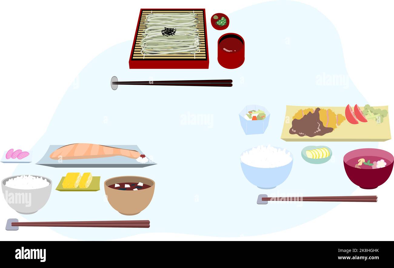 Healthy food eat habit Stock Vector Images - Alamy