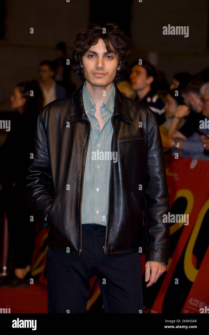 Rome, Italy. 23rd Oct, 2022. Rome Cinema Fest 2022. Rome Film Fest. Red ...