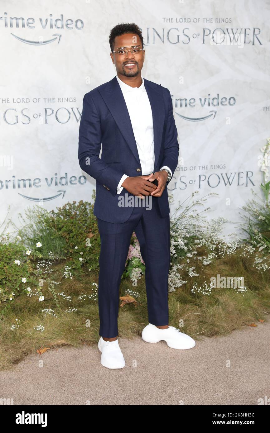 Patrice Evra attends the World premiere of "The Lord Of The Rings: The ...