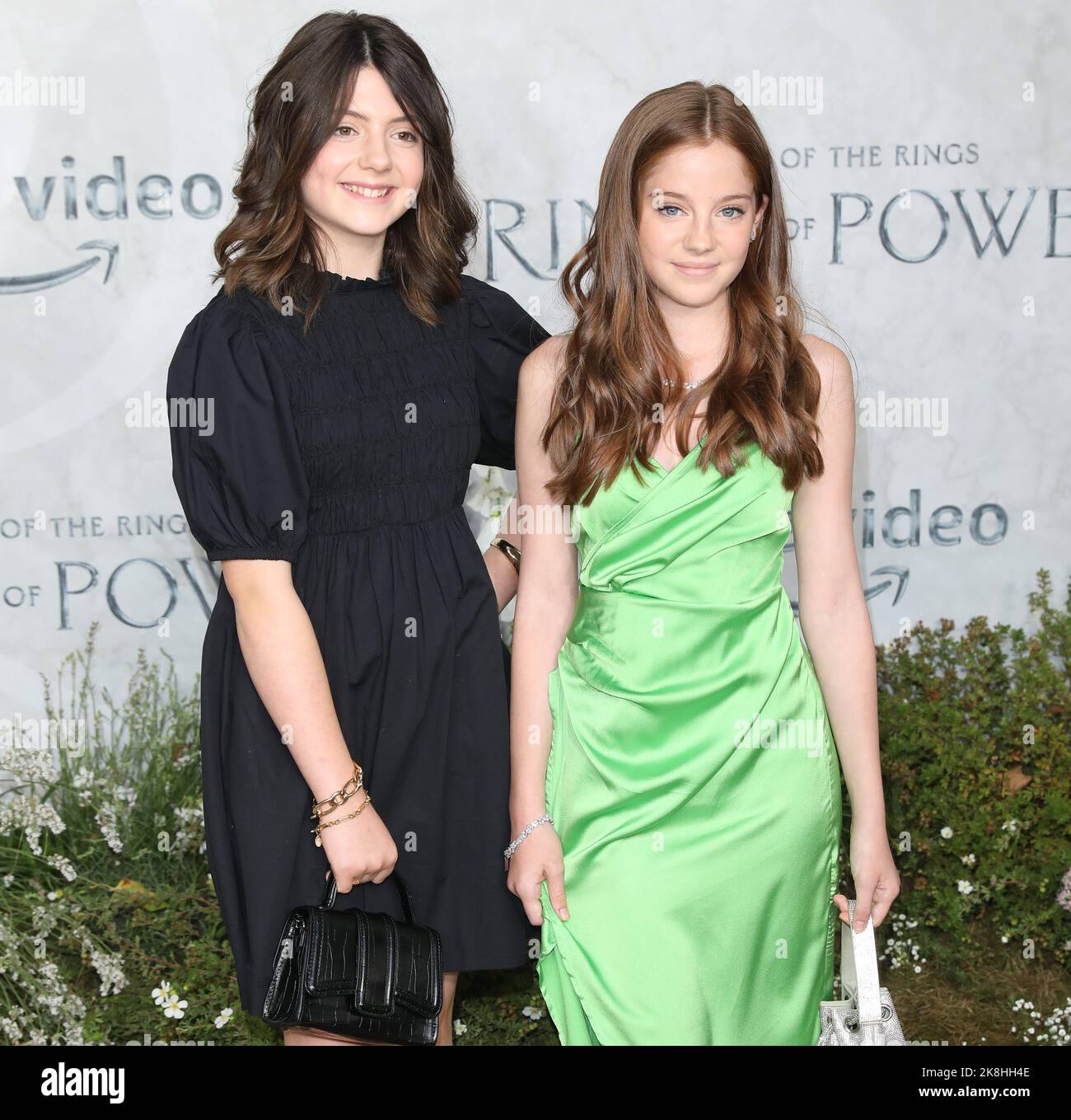 Amelie Child-Villiers and Beau Cassidy attend the World premiere of ...