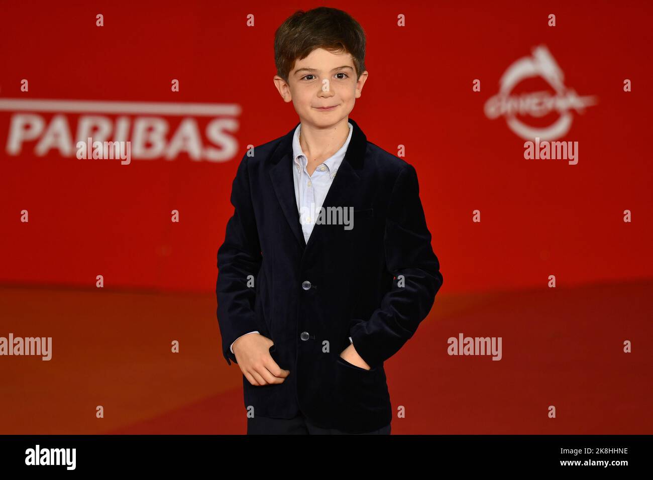 Rome, Italy - October 22: Leone Cardaci attends the Red Carpet during ...