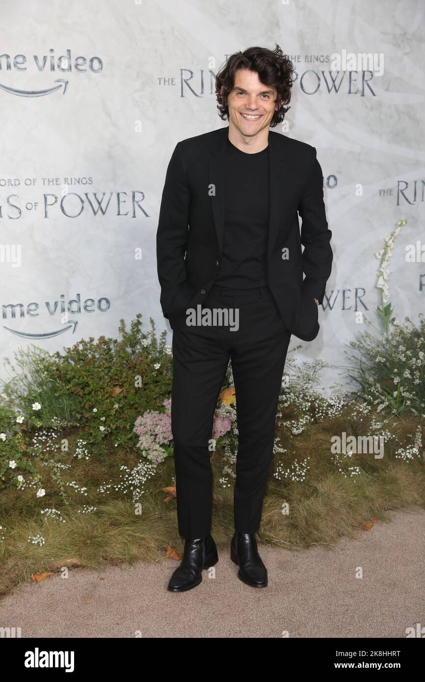 Edward Blumel attends the World premiere of "The Lord Of The Rings: The ...