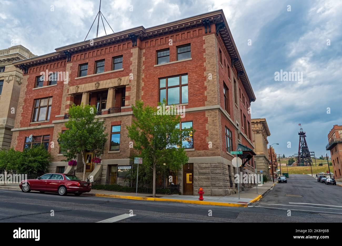 The Silver Bow County Courthouse Annex, Butte, Montana, USA Stock Photo ...