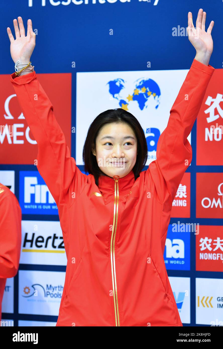 Berlin, Germany. 23rd Oct, 2022. Gold medalist Chang Yani of China ...