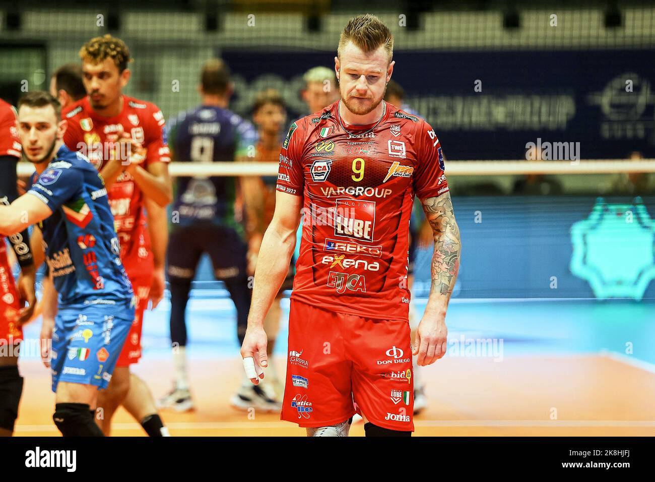 Arena di Monza, Monza, Italy, October 23, 2022, Zaytsev Ivan (Lube ...