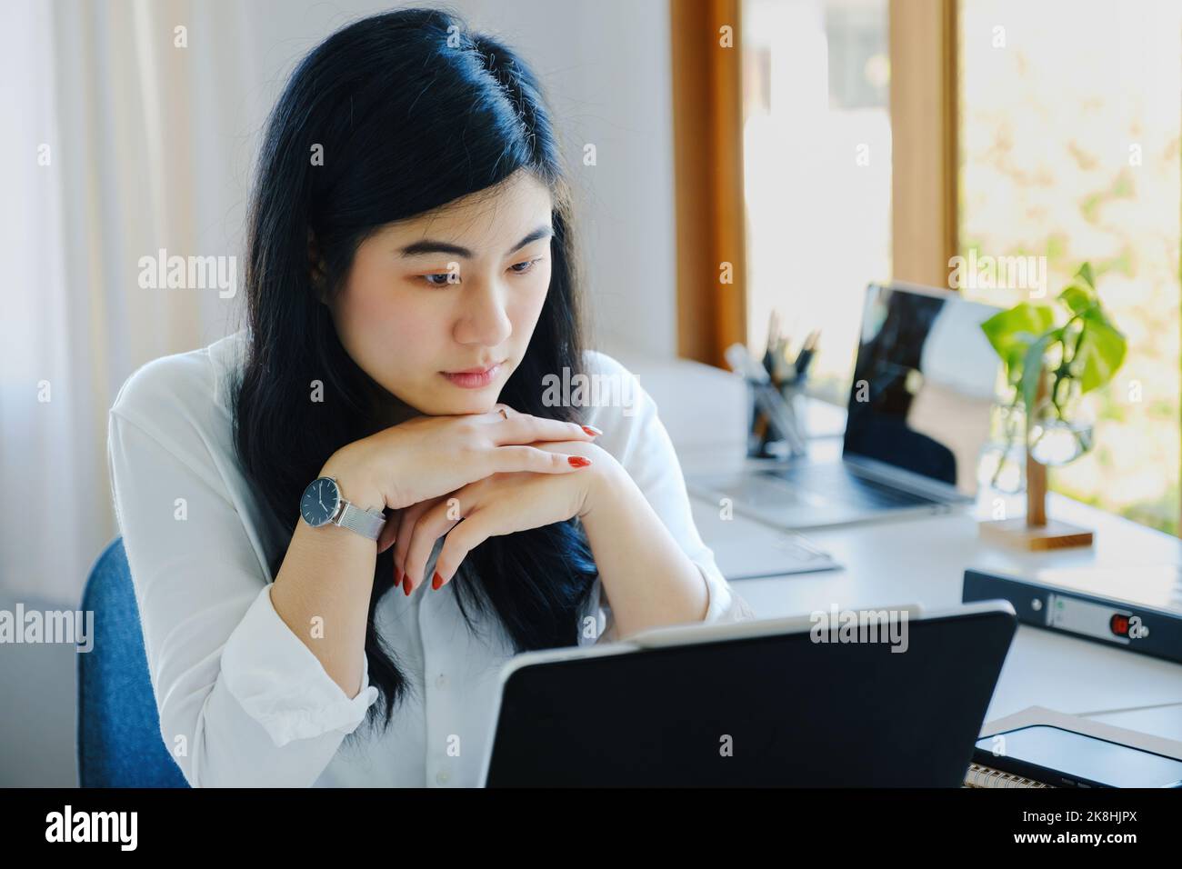 stock market profit analysis concept, risk management, financial ...