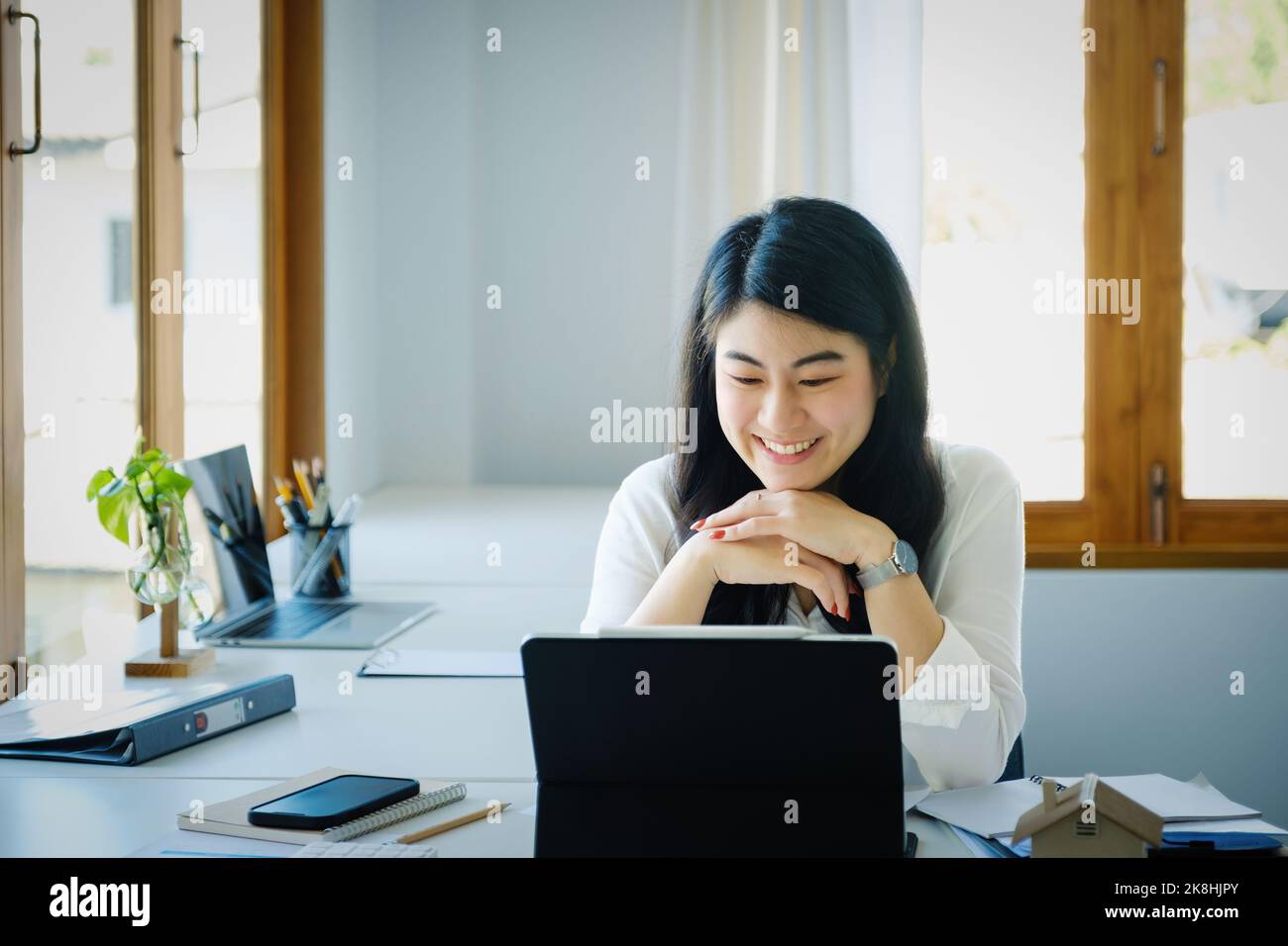 stock market profit analysis concept, risk management, financial ...