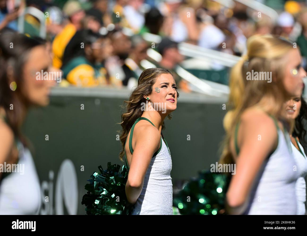 Waco, Texas, USA. 22nd Oct, 2022. Baylor Bears cheerleaders during the ...