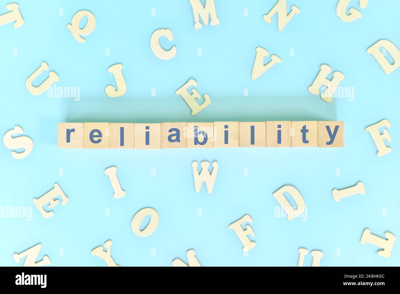 Reliability core values concept in business, company and organization ...