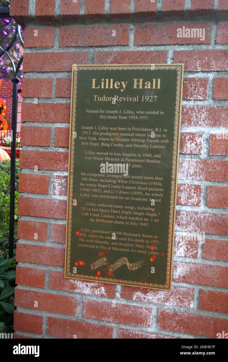 Toluca Lake, California, USA 22nd October 2022 Halloween Pumpkins ...