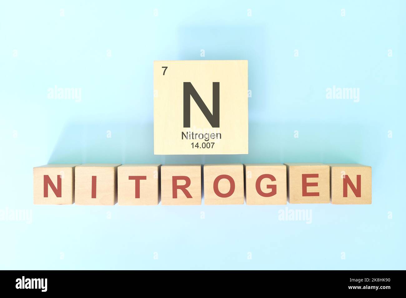 Nitrogen properties periodic table hi-res stock photography and images ...