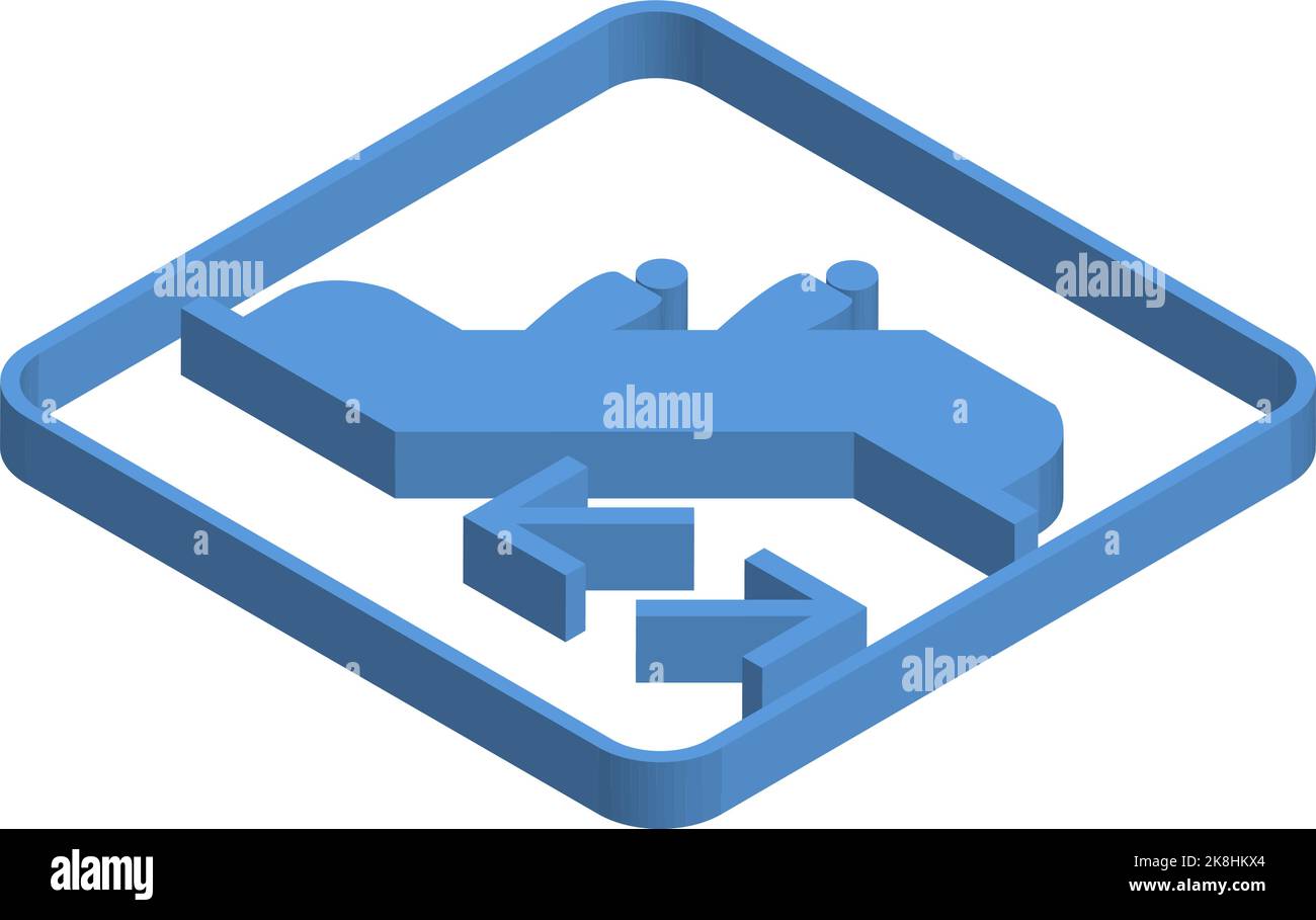 Raised relief three Stock Vector Images - Alamy