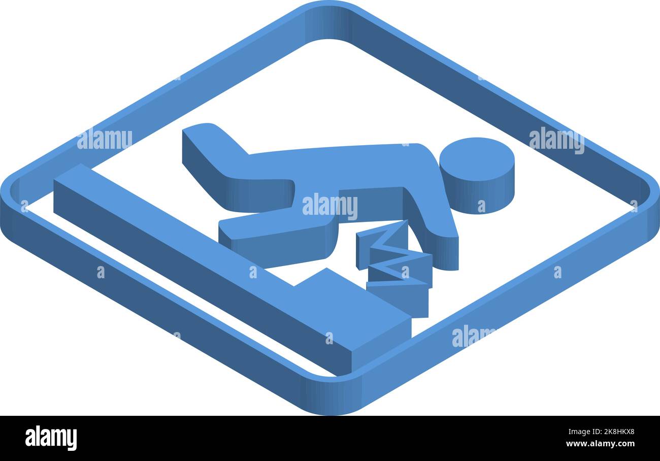 Footing hazard Stock Vector Images - Alamy