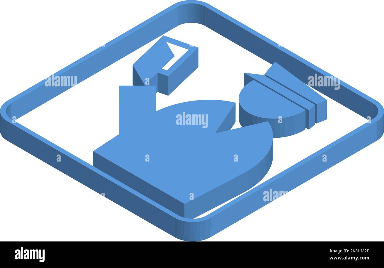 Blue isometric illustration of immigration Stock Vector Image & Art - Alamy