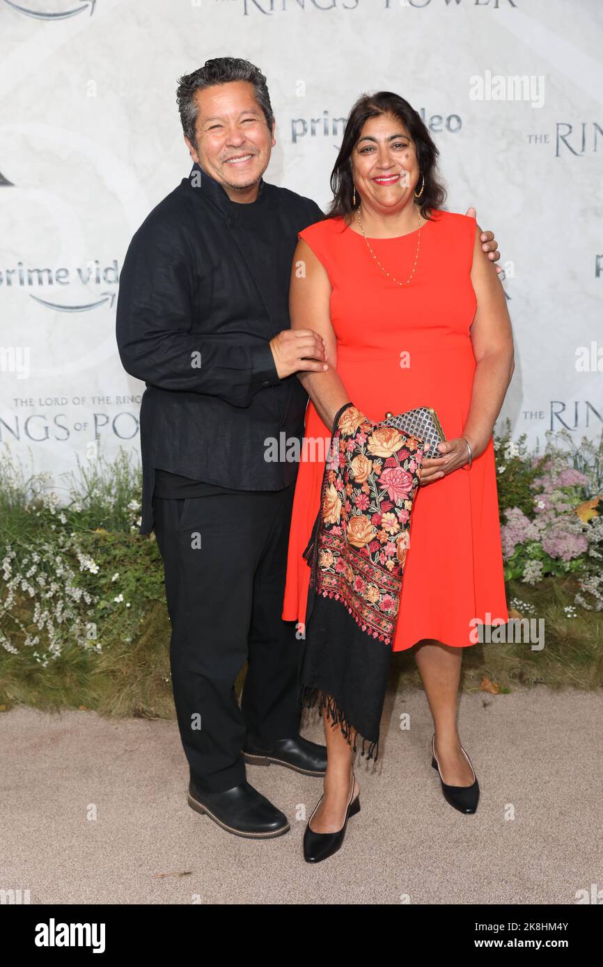 Gurinder Chadha attends the World premiere of "The Lord Of The Rings ...
