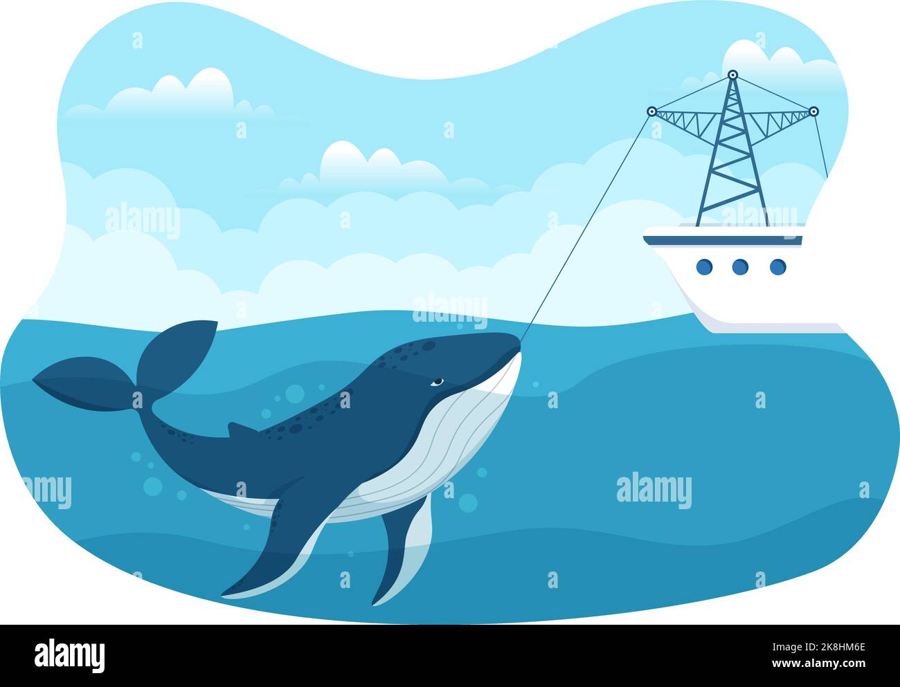 Killer whale hunt shark hi-res stock photography and images - Alamy