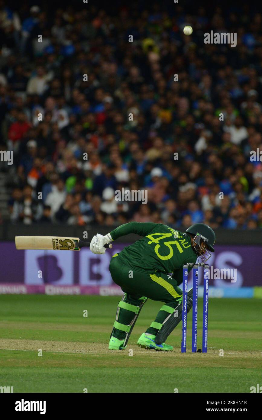 Melbourne, Victoria, Pakistan. 23rd Oct, 2022. A view of the cricket ...