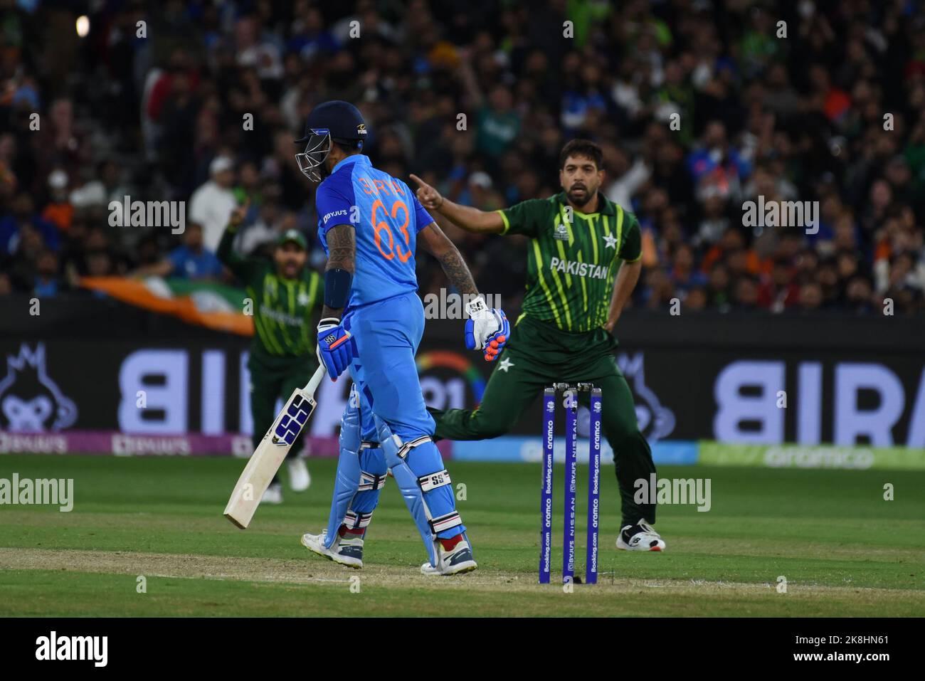 Melbourne, Victoria, Pakistan. 23rd Oct, 2022. A view of the cricket ...