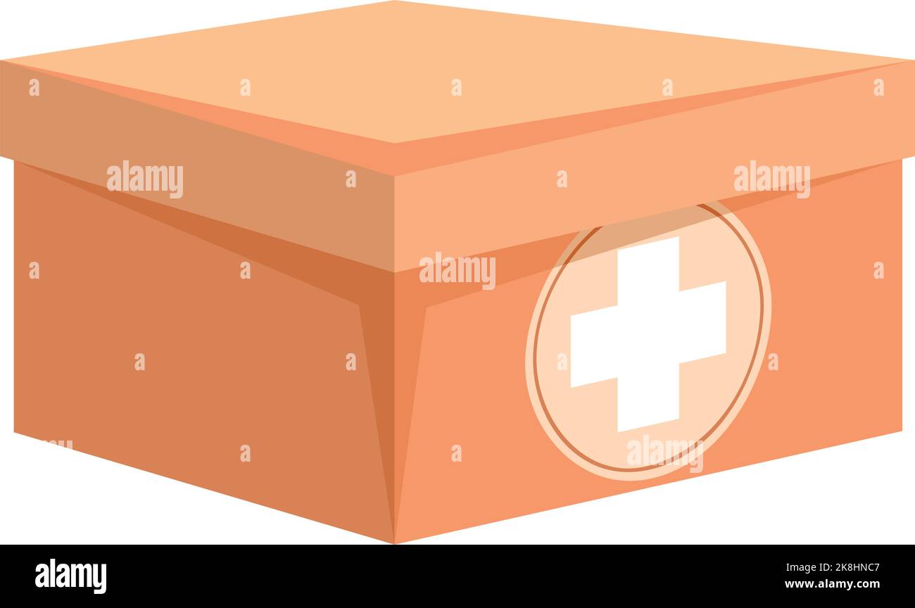 medical kit box with cross icon Stock Vector Image & Art - Alamy