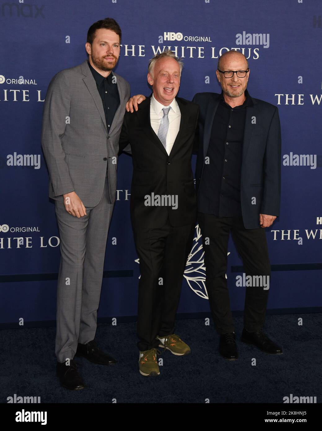 20 October 2022 - Los Angeles, California - (L-R) David Bernad, Mike ...