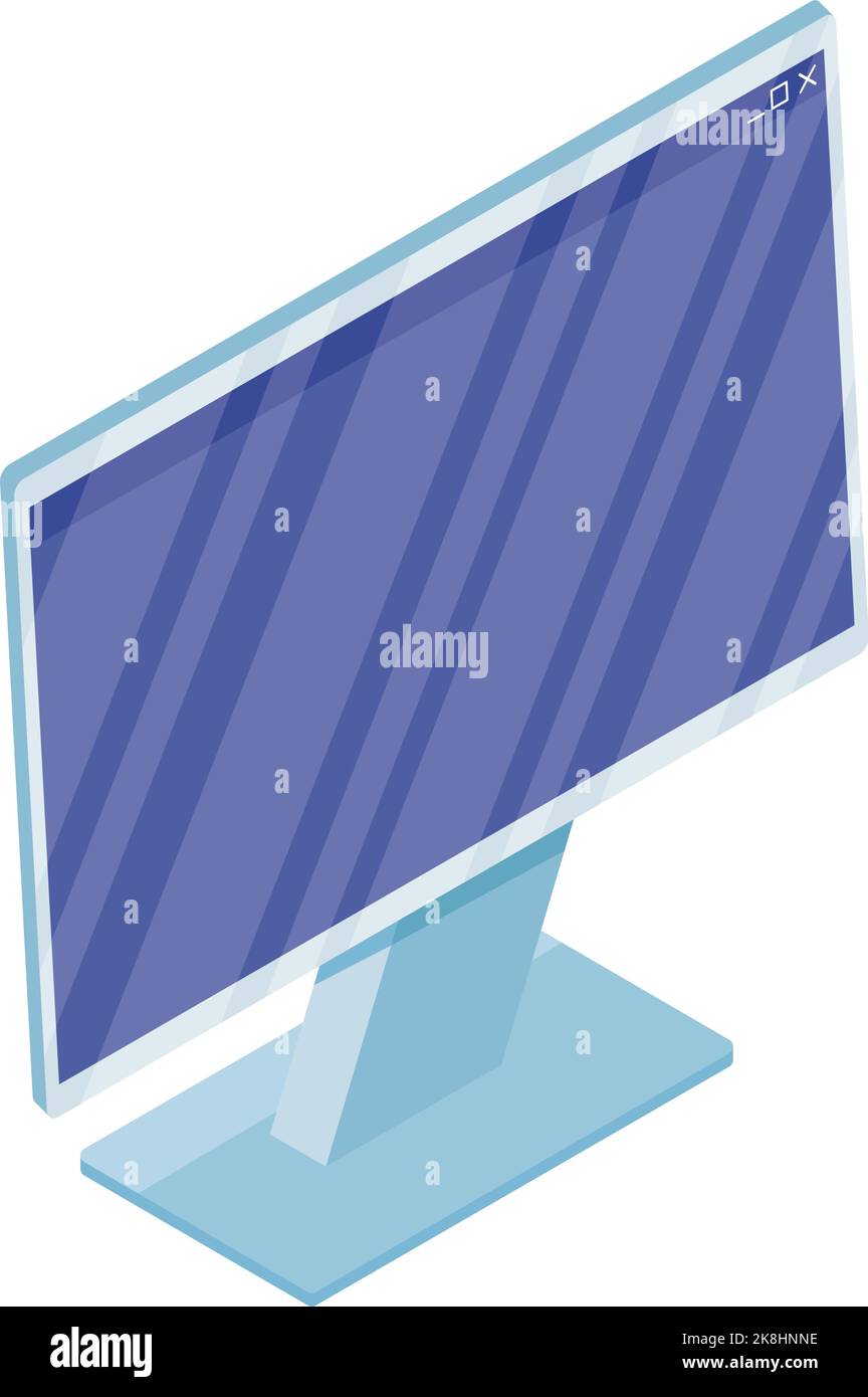desktop computer tech device icon Stock Vector Image & Art - Alamy