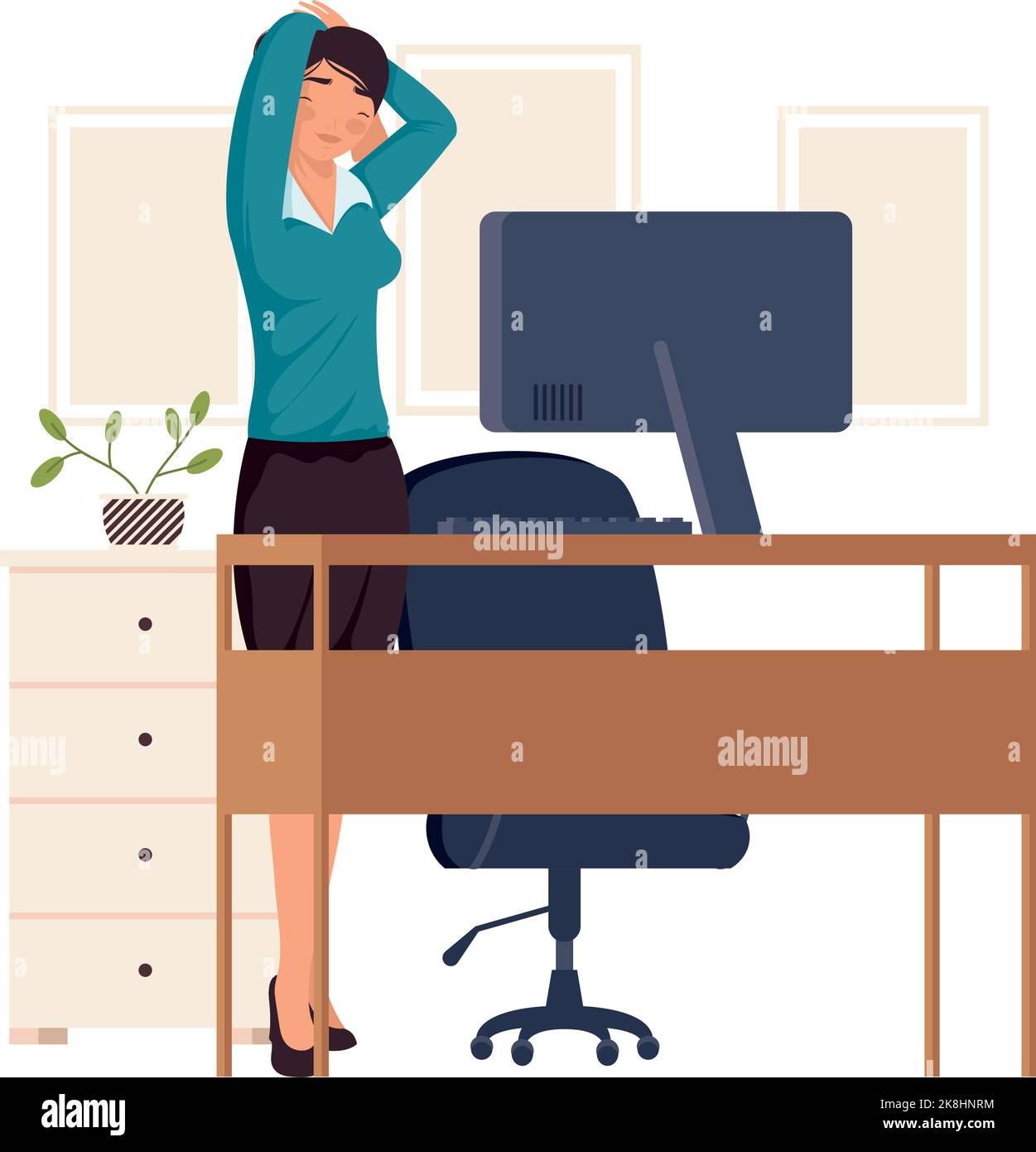 Active worksite Stock Vector Images - Alamy