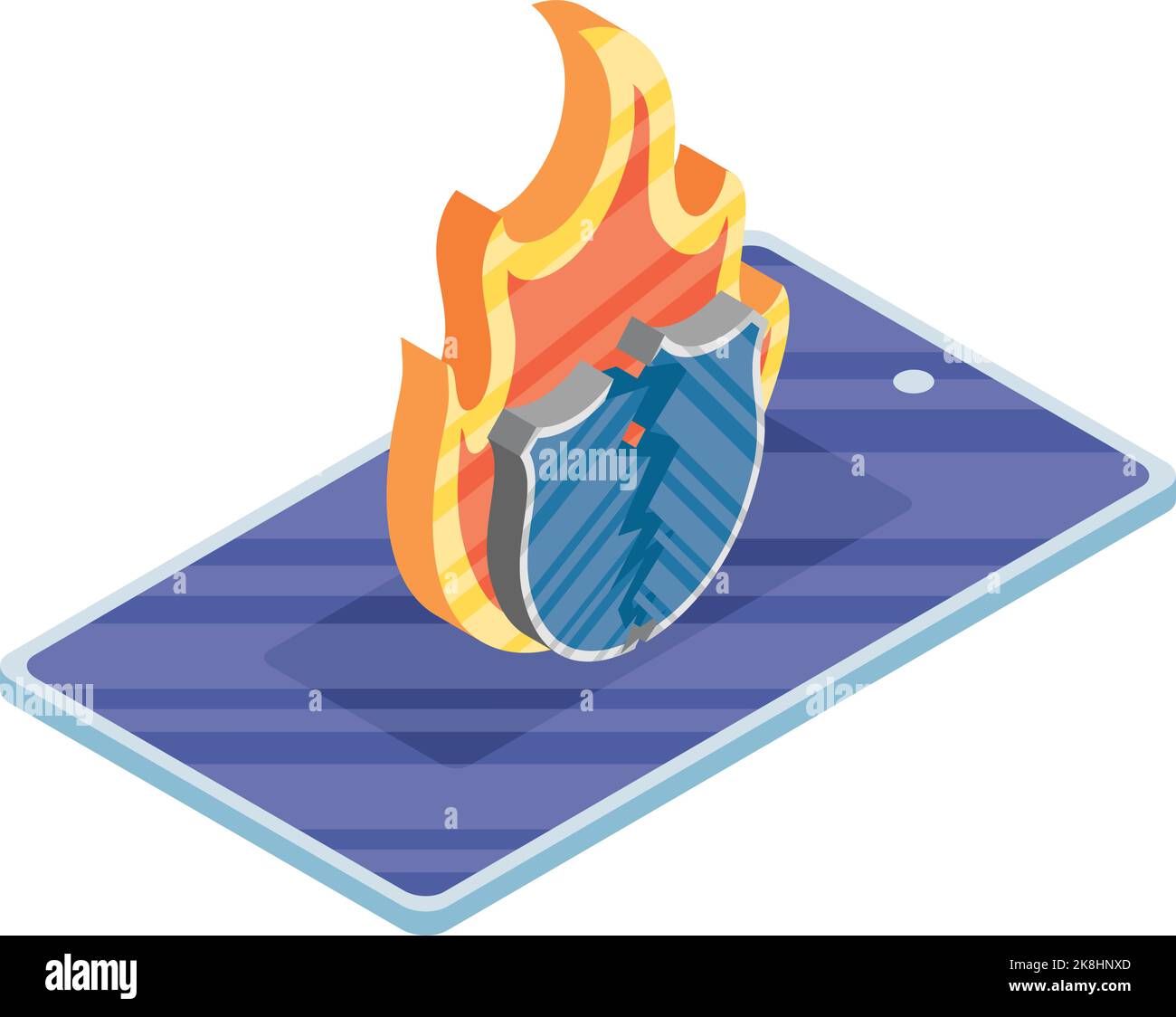 smartphone firewall shield technology icon Stock Vector Image & Art - Alamy