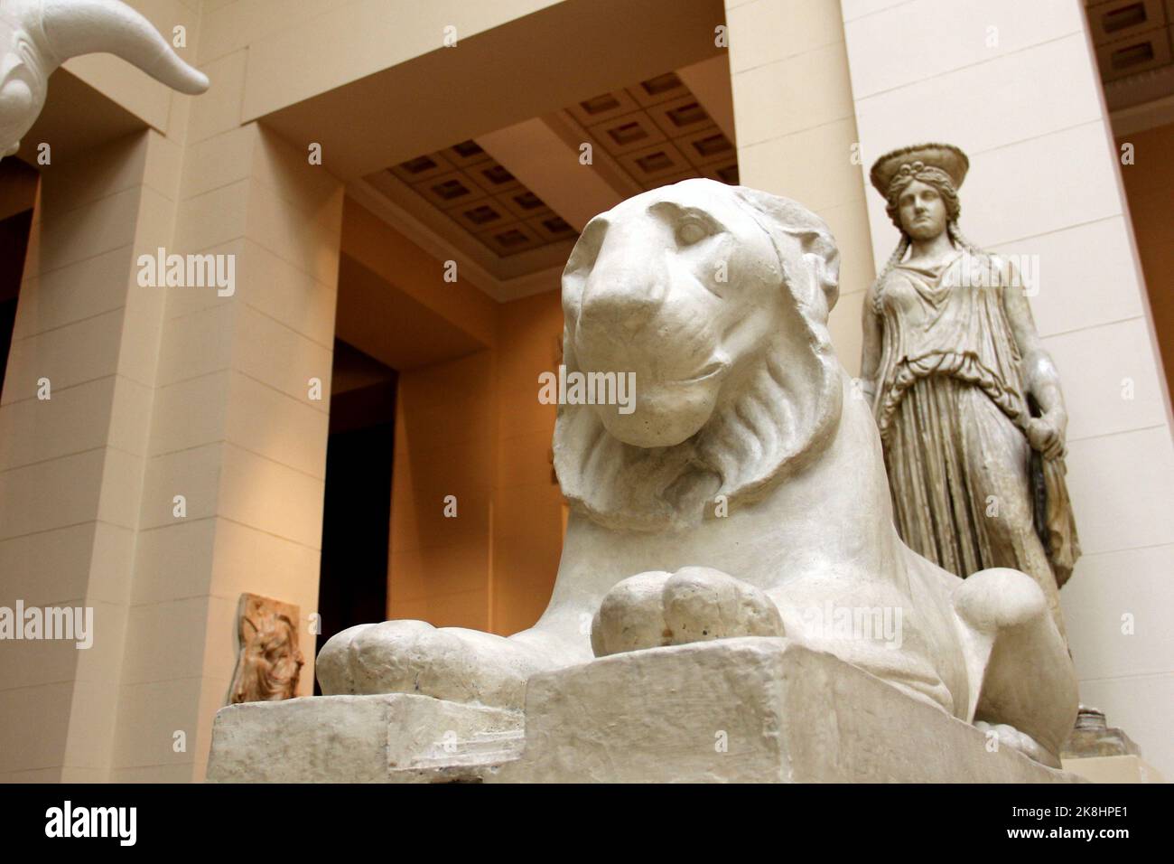Sculptures in Ancient Greece section of the Pushkin Museum of Fine Arts ...