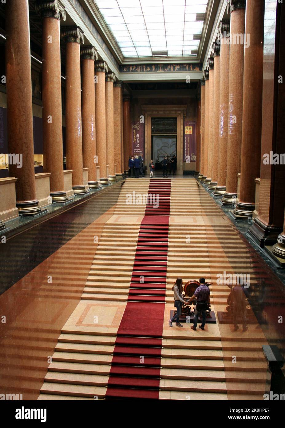 Pushkin museum inside hi-res stock photography and images - Alamy