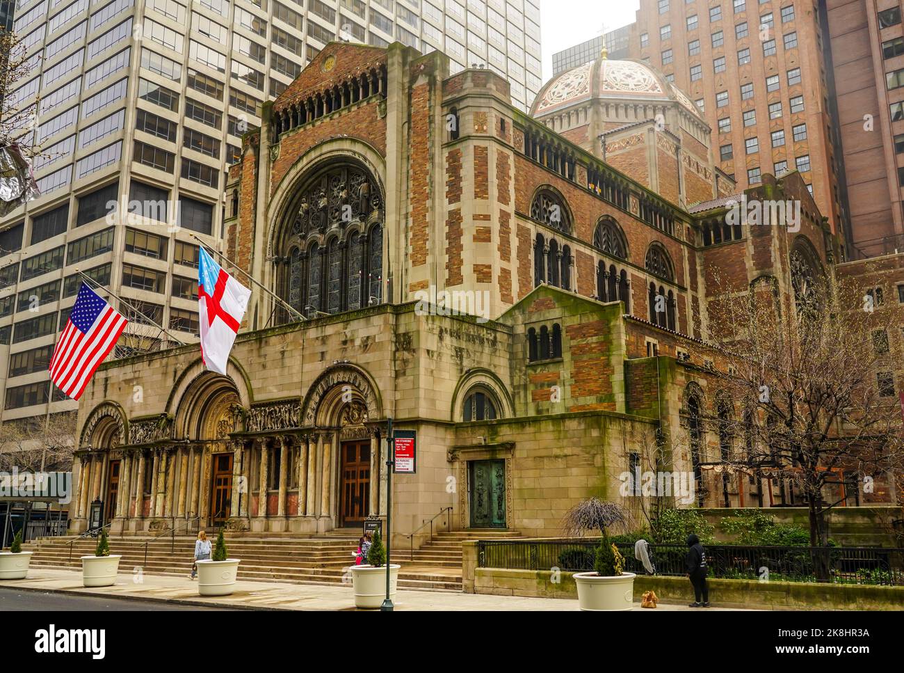 St. Bartholomew's Church in Manhattan. It is a historic Episcopal parish founded in January 1835 ...