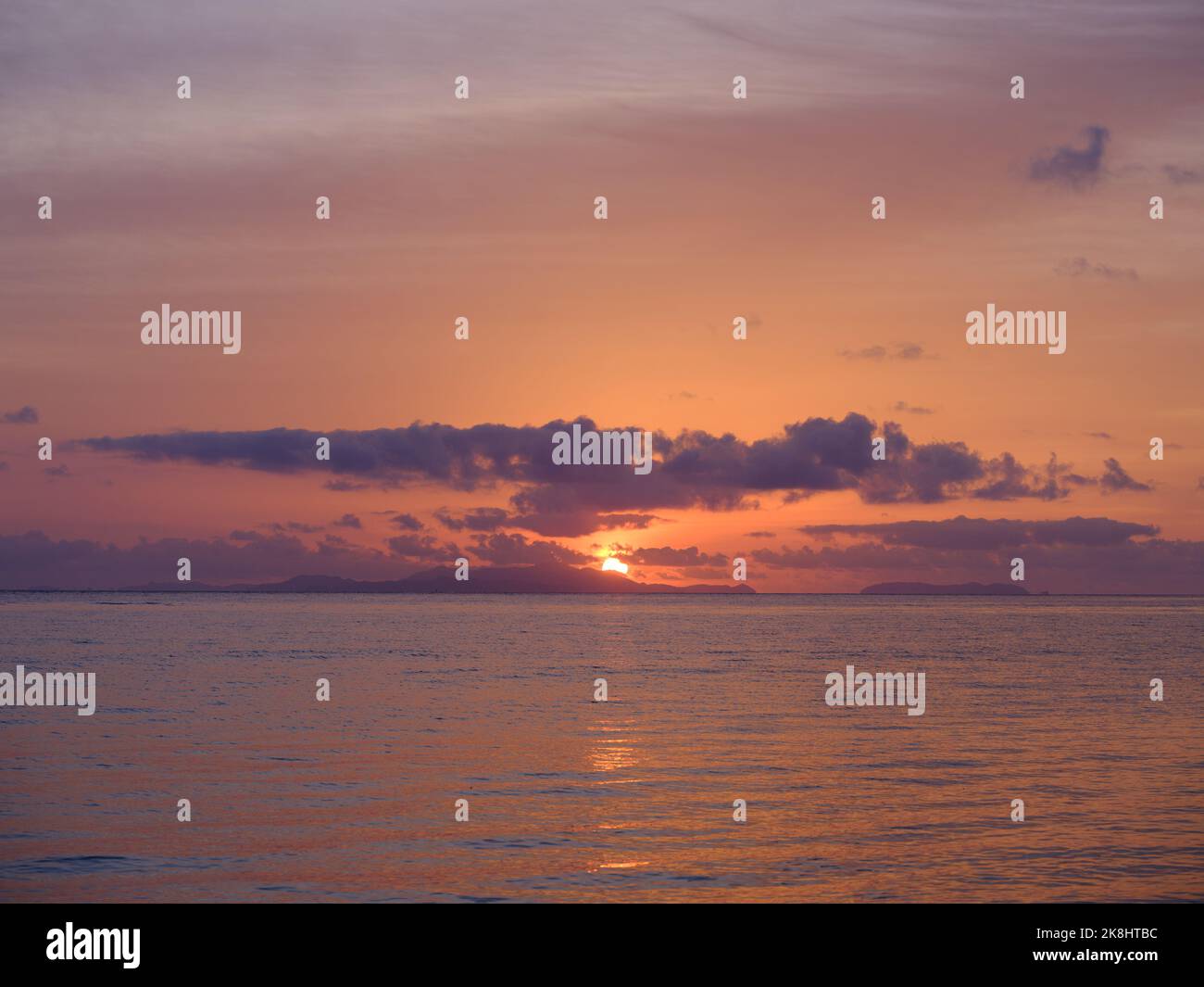 Dawn in Iriomote Island, Okinawa Prefecture, Japan Stock Photo - Alamy