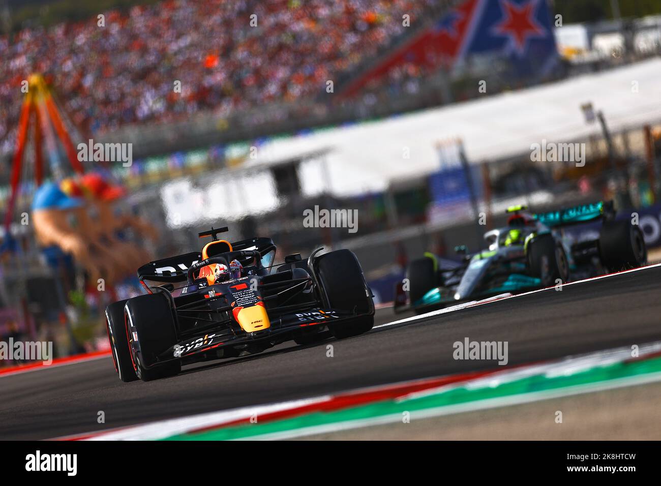 Austin, USA. 23rd Oct, 2022. Red Bull Racing's Dutch driver Max ...
