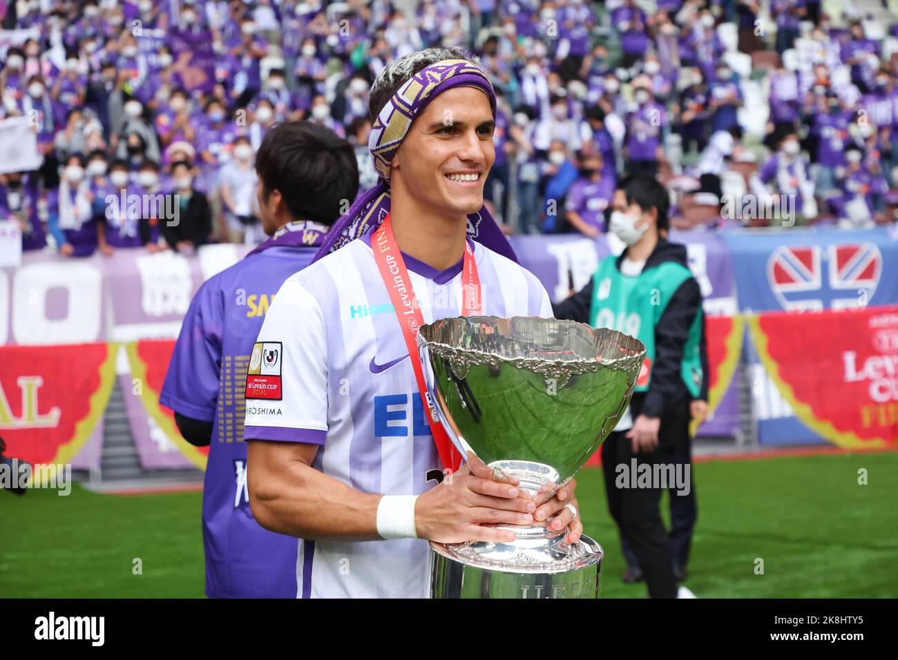 Tokyo, Japan. 22nd Oct, 2022. Pieros Sotiriou (Sanfrecce) Football ...