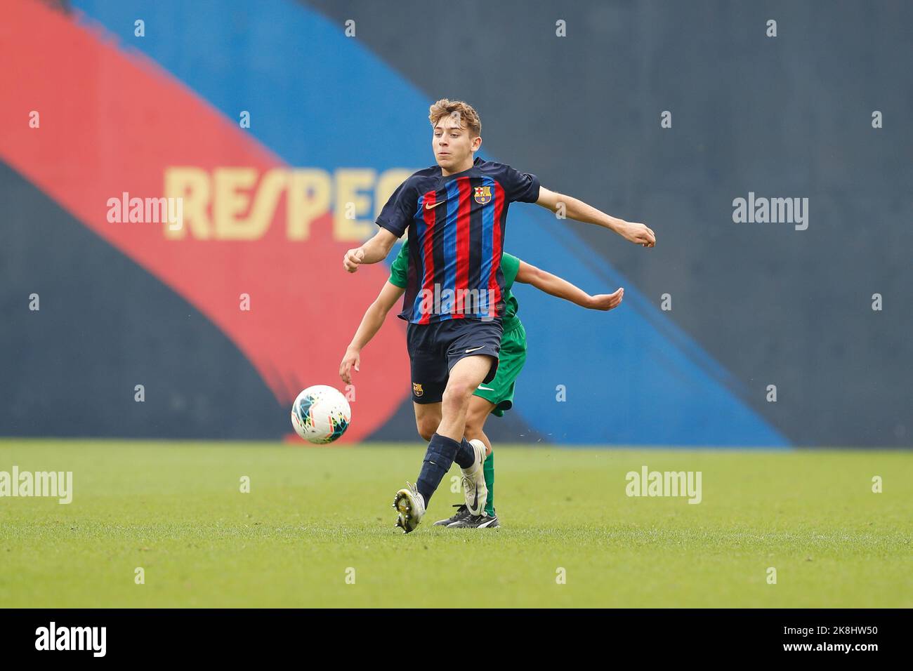Barcelona, Spain. 23rd Oct, 2022. Pau Prim (Barcelona) Football/Soccer ...